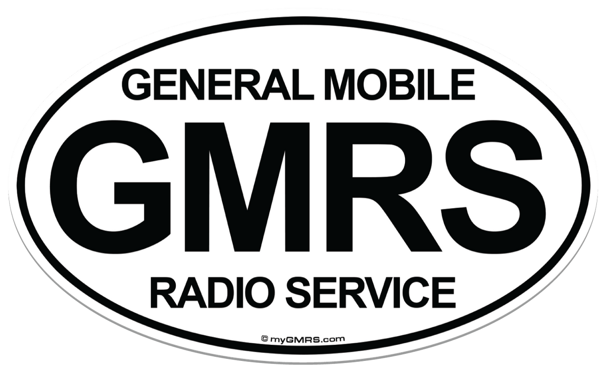 Euro-Style Oval Magnet GMRS – myGMRS.com