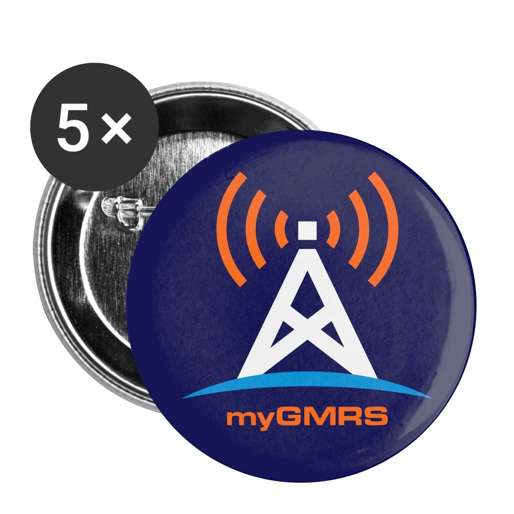 Small Buttons 1'' (5-pack) – myGMRS.com